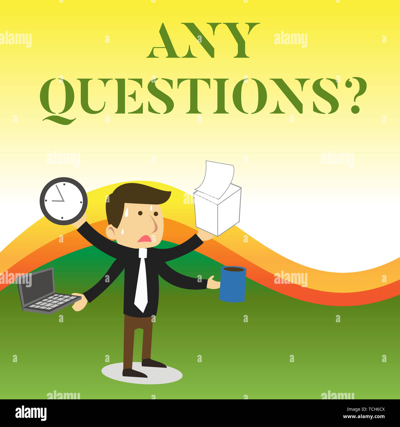 Stressed out teacher hi-res stock photography and images - Alamy