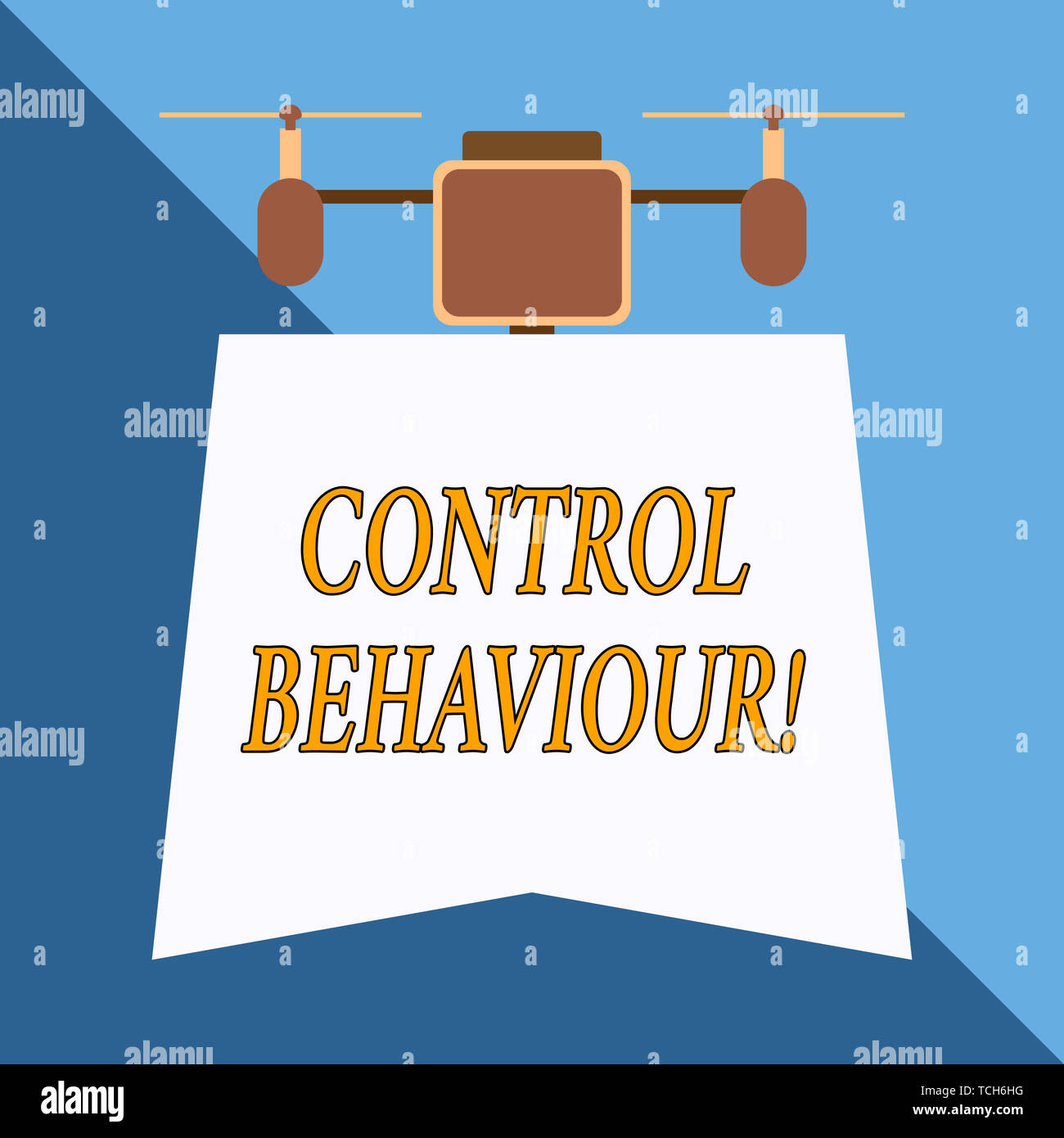 Writing note showing Control Behaviour. Business concept for Exercise ...