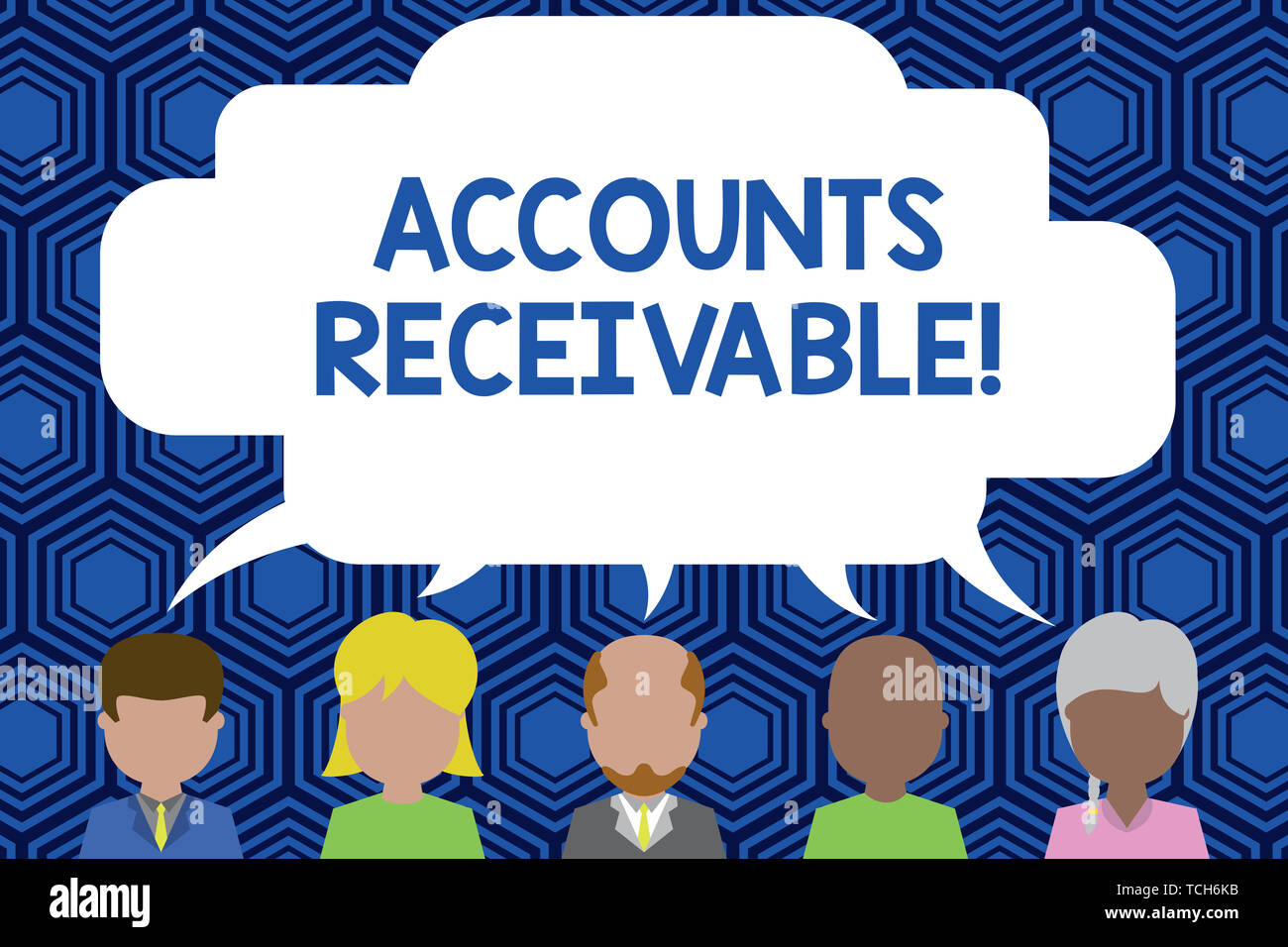 Text sign showing Accounts Receivable. Business photo showcasing Legal ...