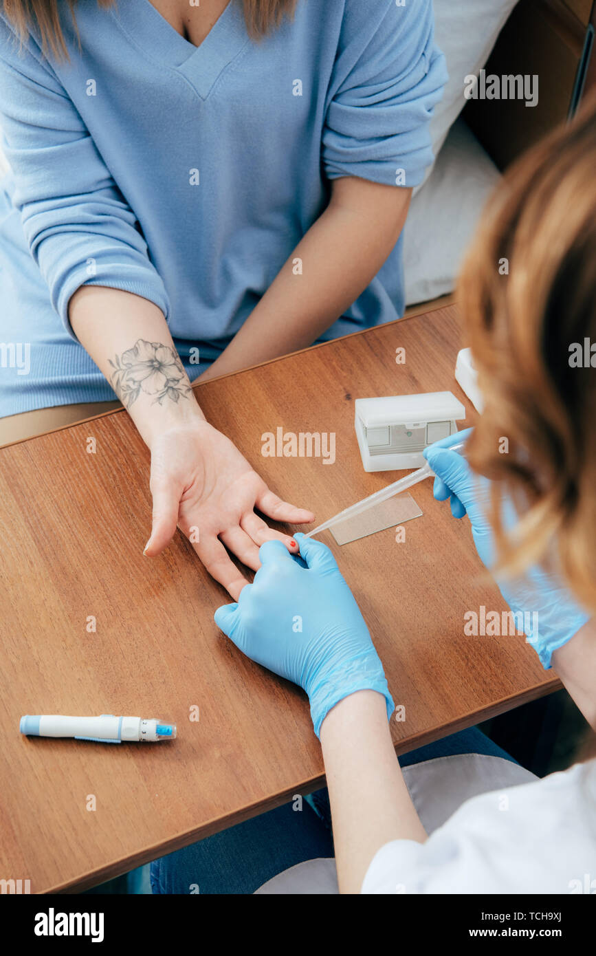 Obtaining samples hi-res stock photography and images - Alamy