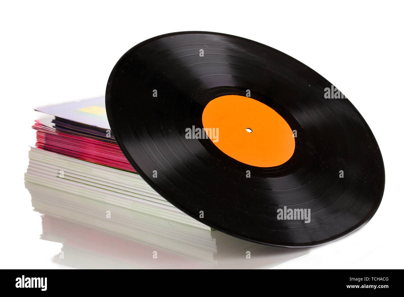 Vintage stack of magazines hi-res stock photography and images - Alamy