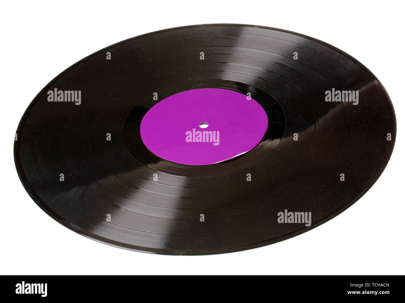 Purple vinyl record Cut Out Stock Images & Pictures - Alamy