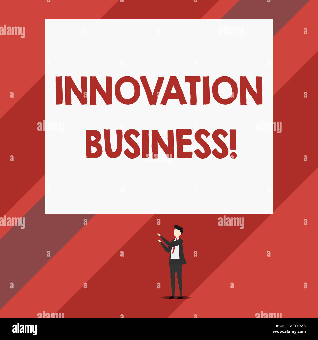 Writing note showing Innovation Business. Business concept for ...