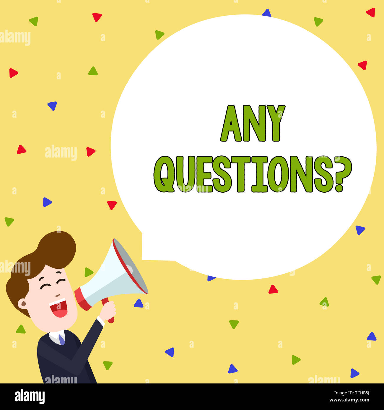 Word writing text Any Questions Question. Business photo showcasing ...