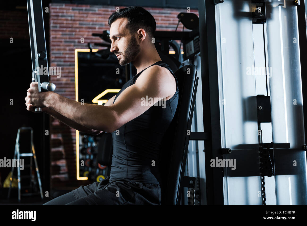 Exercising apparatus hi-res stock photography and images - Alamy