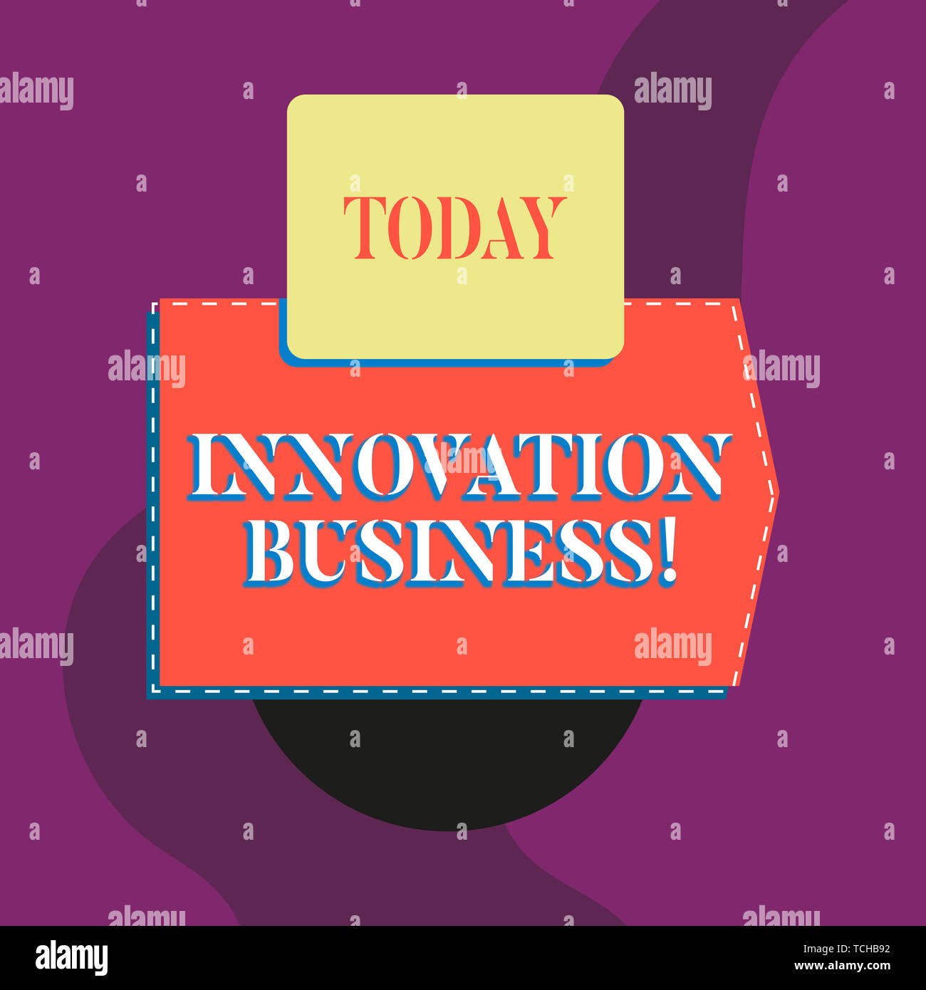 Writing note showing Innovation Business. Business concept for ...