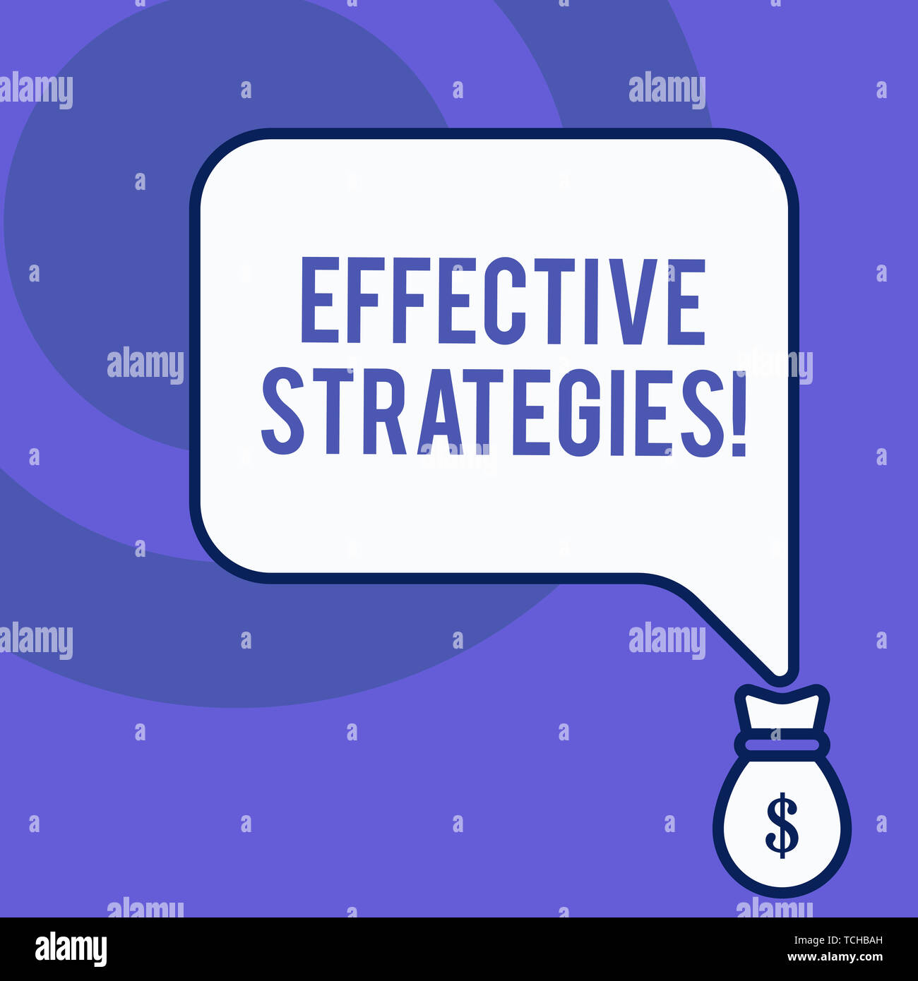 Writing note showing Effective Strategies. Business concept for Sound ...
