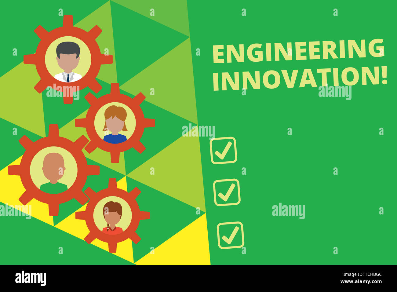 Handwriting text writing Engineering Innovation. Conceptual photo ...