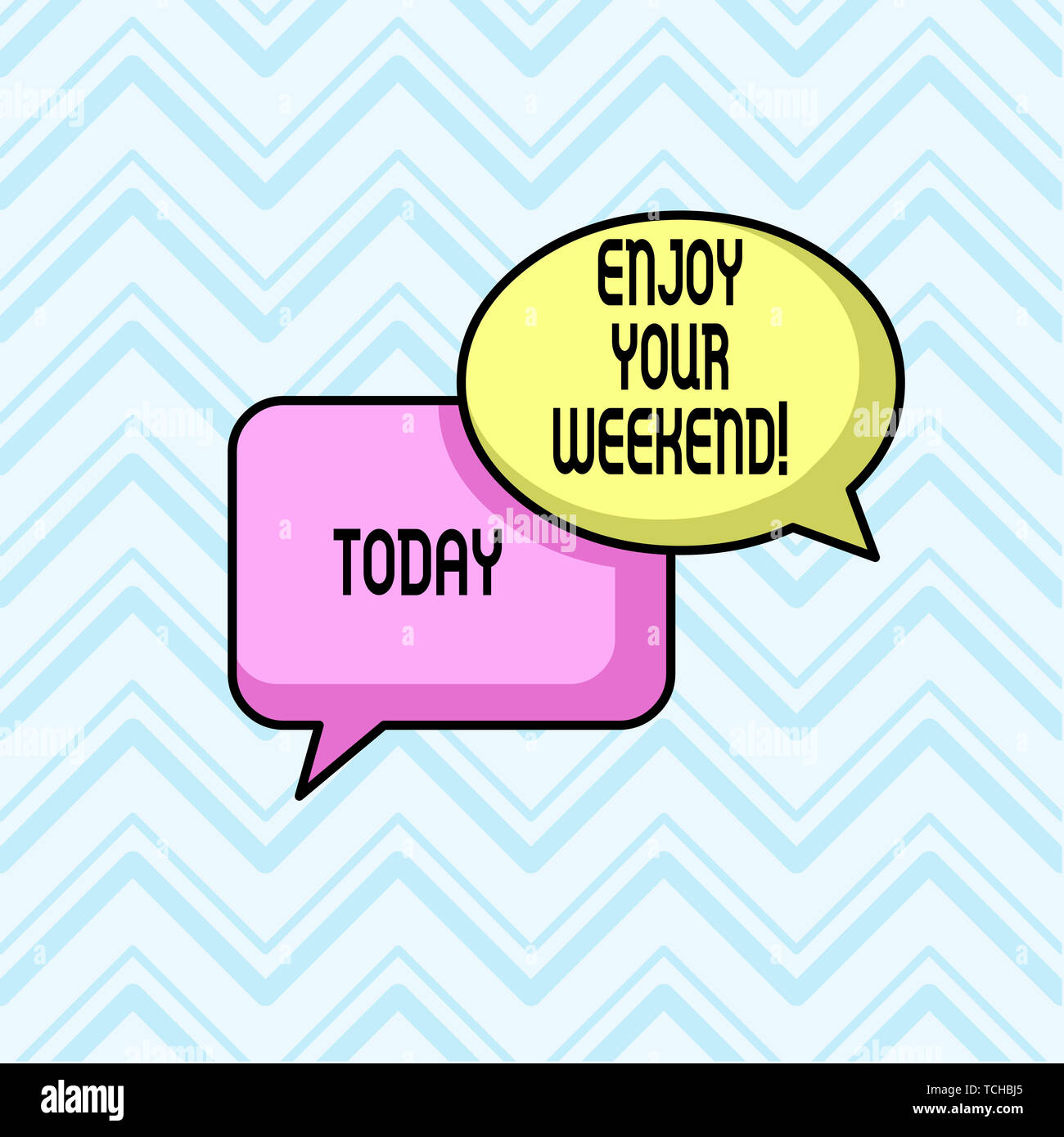 Handwriting text Enjoy Your Weekend. Conceptual photo wishing someone ...