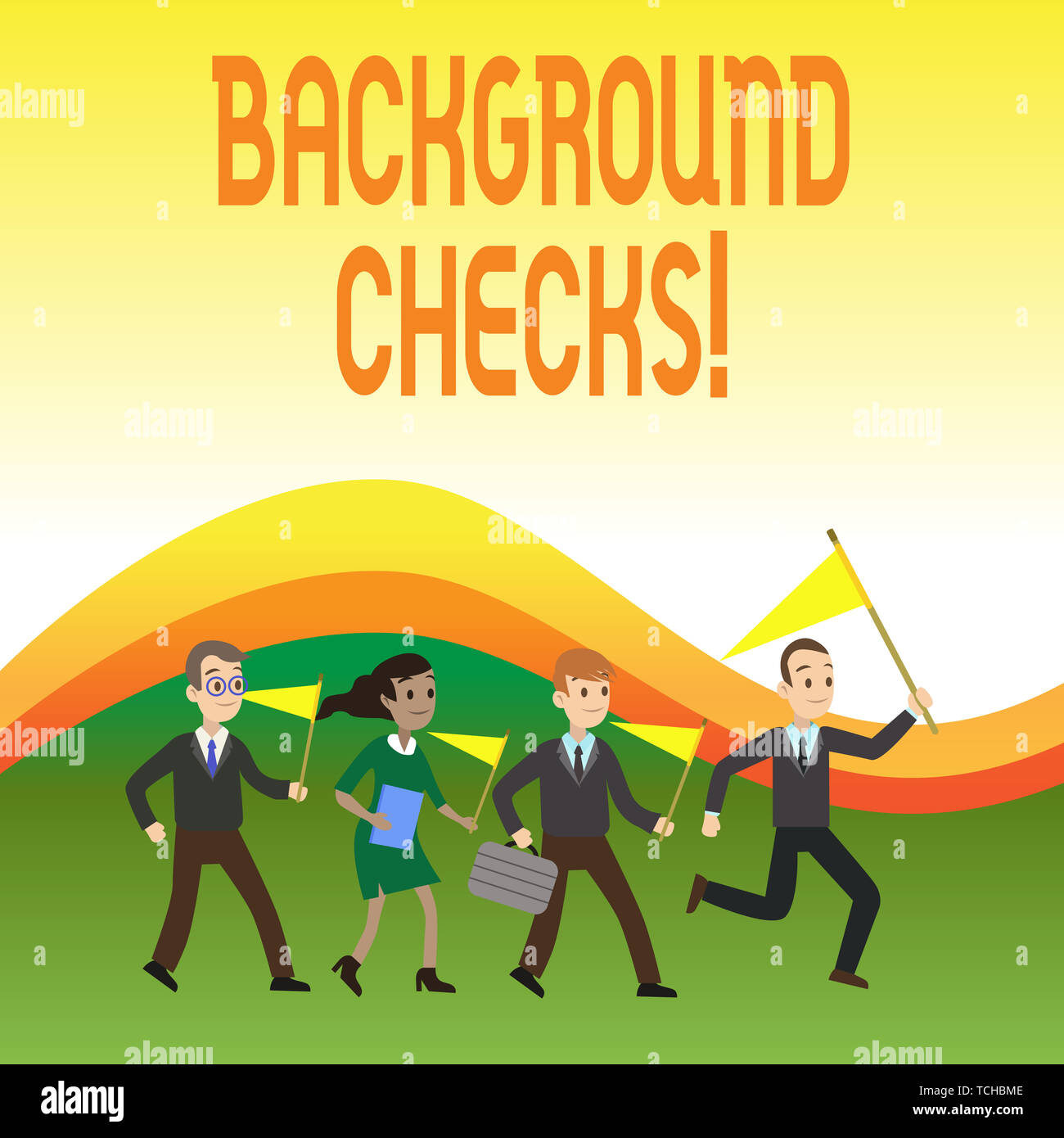 Writing note showing Background Checks. Business concept for looking up ...