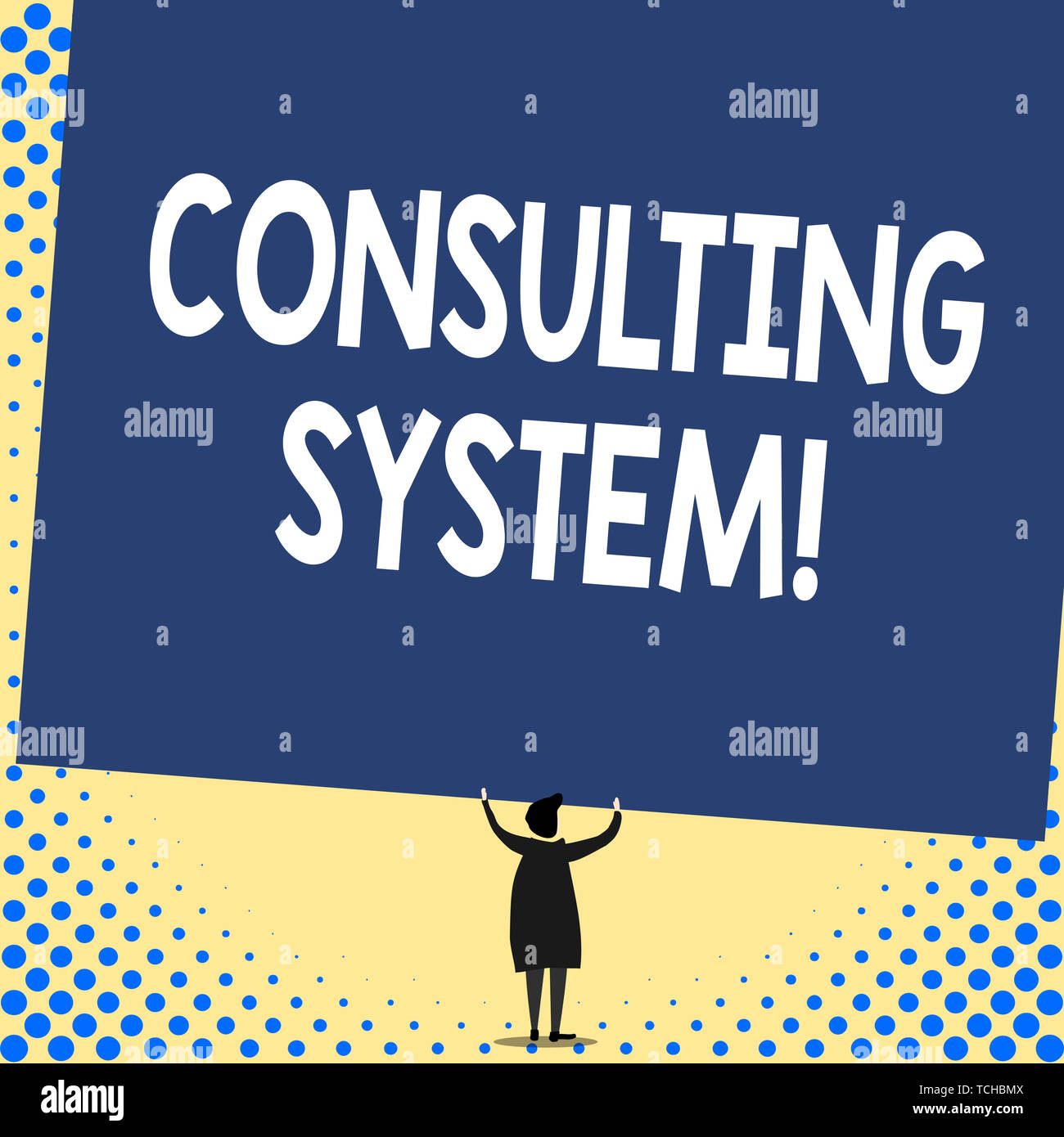 Word writing text Consulting System. Business photo showcasing Helping ...