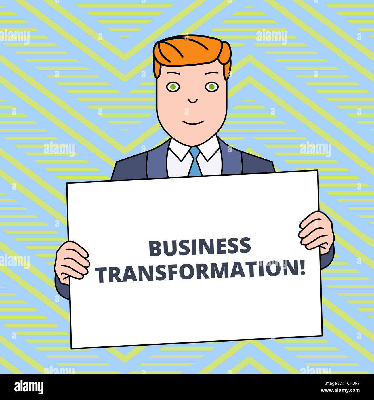 Text sign showing Business Transformation. Business photo showcasing ...