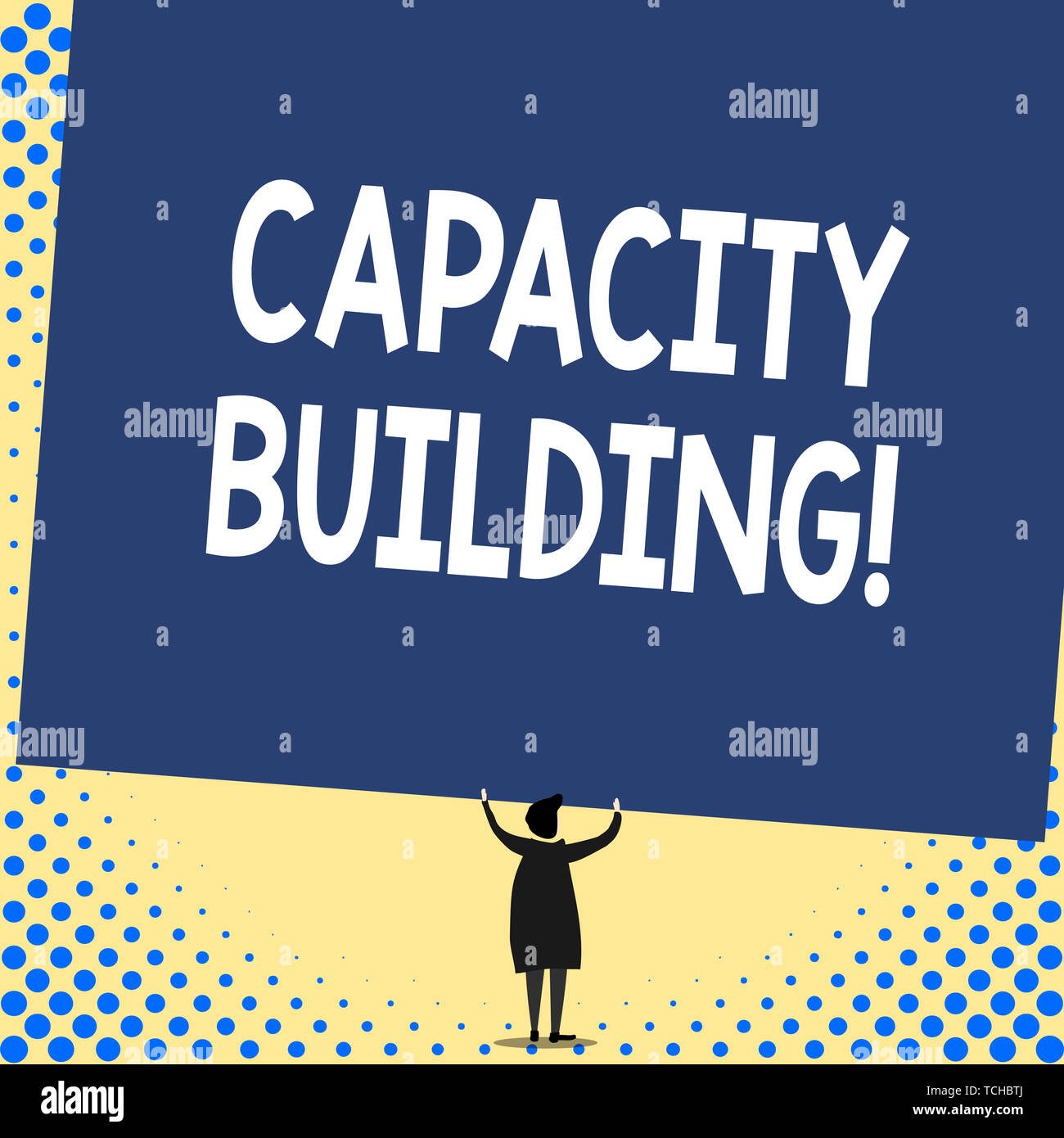 Word writing text Capacity Building. Business photo showcasing ...