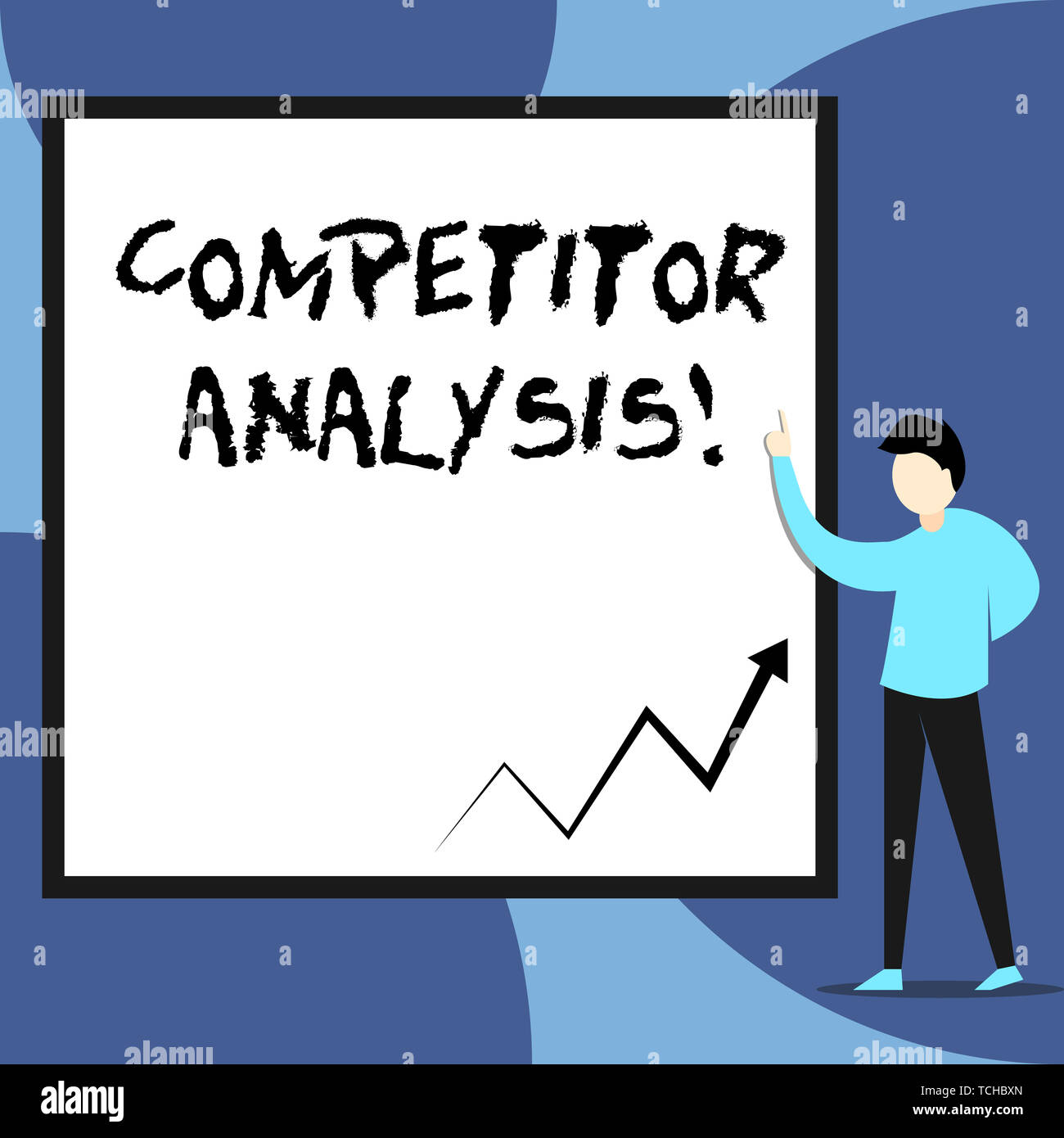 Word writing text Competitor Analysis. Business photo showcasing ...