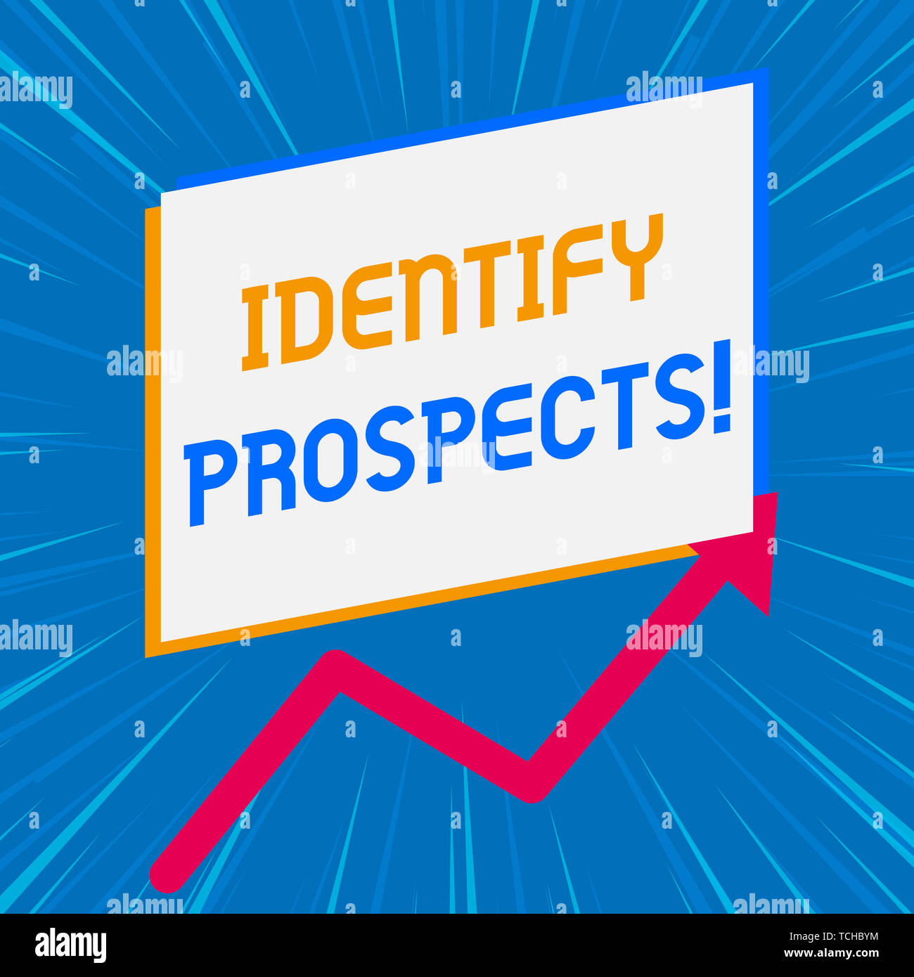 Handwriting Text Writing Identify Prospects Conceptual Photo Possible Client Ideal Customer