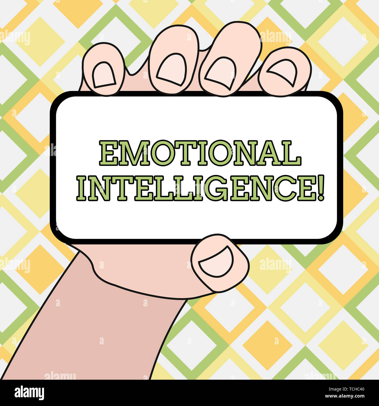 Writing note showing Emotional Intelligence. Business concept for Self ...