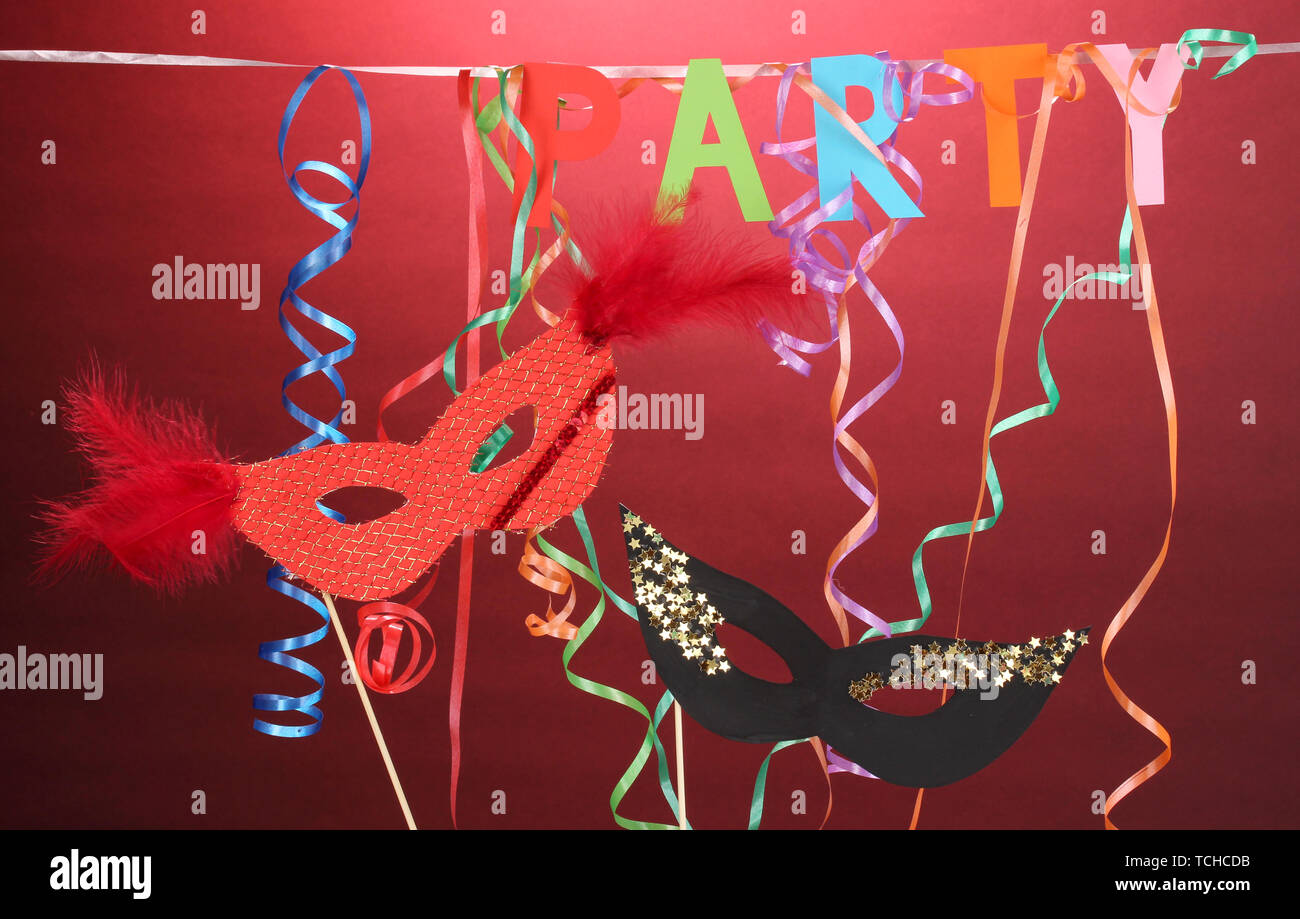 Party items kids hi-res stock photography and images - Alamy