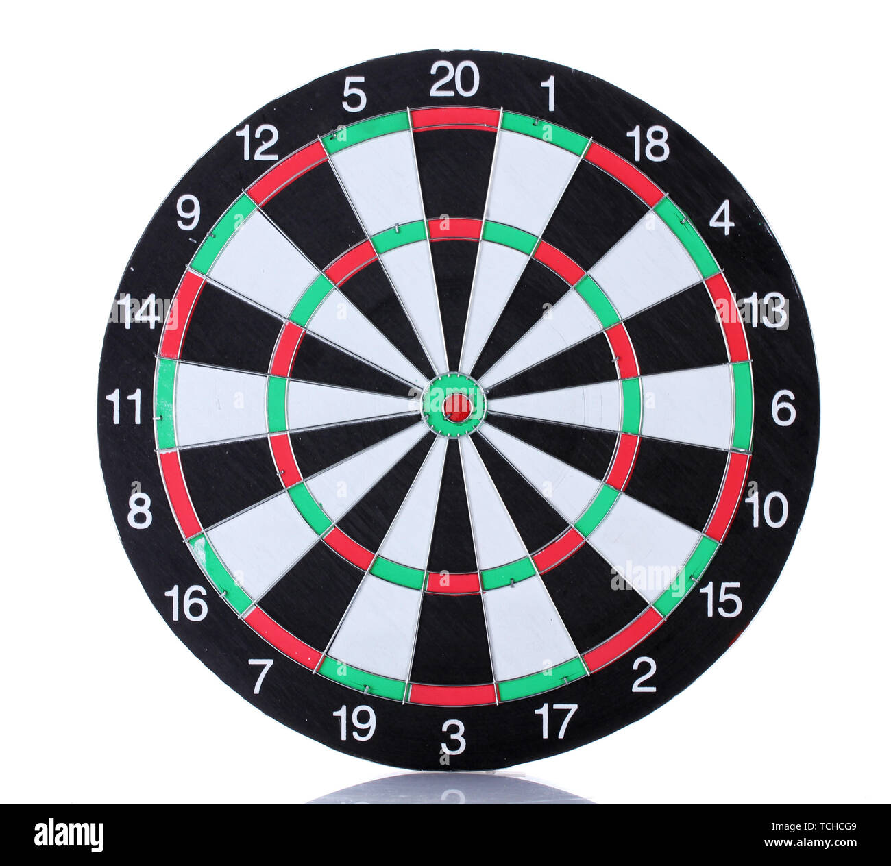 dart board isolated on white Stock Photo - Alamy