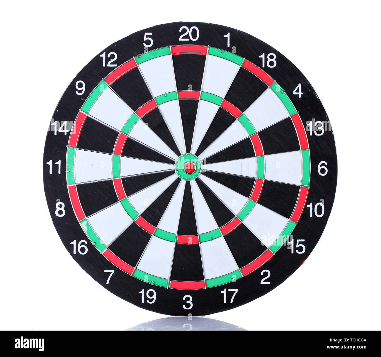 dart board isolated on white Stock Photo - Alamy