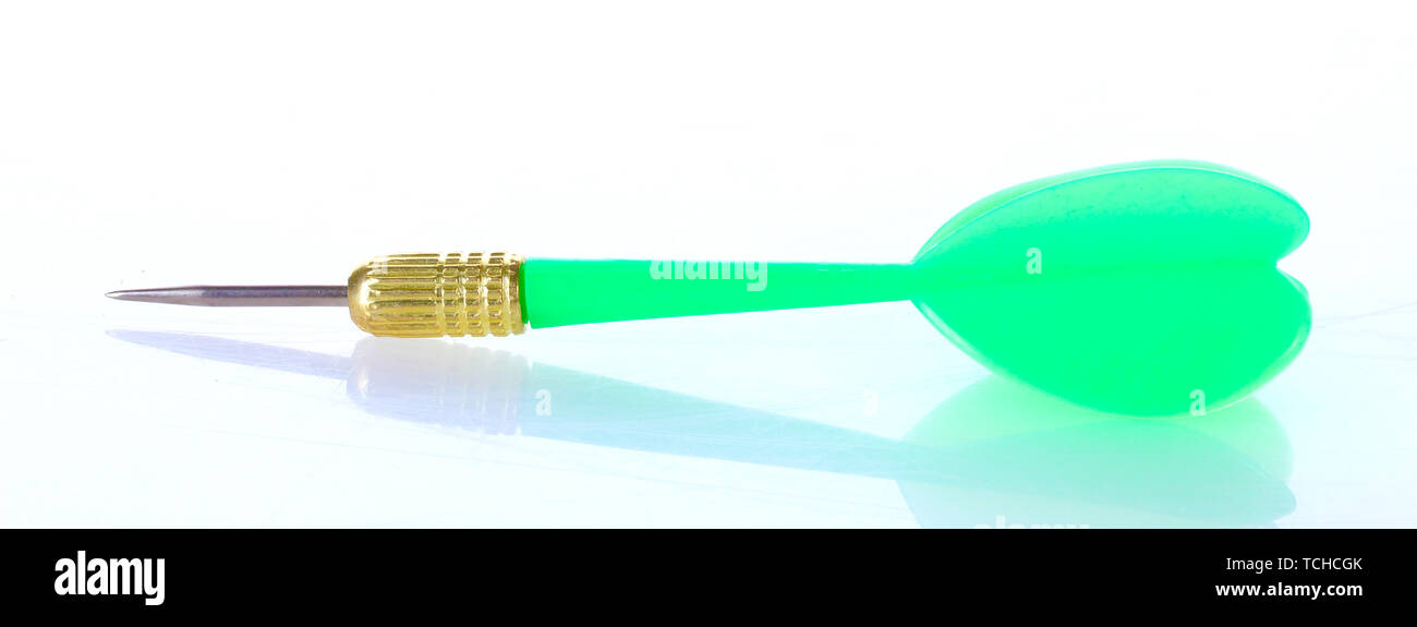 dart isolated on white Stock Photo - Alamy