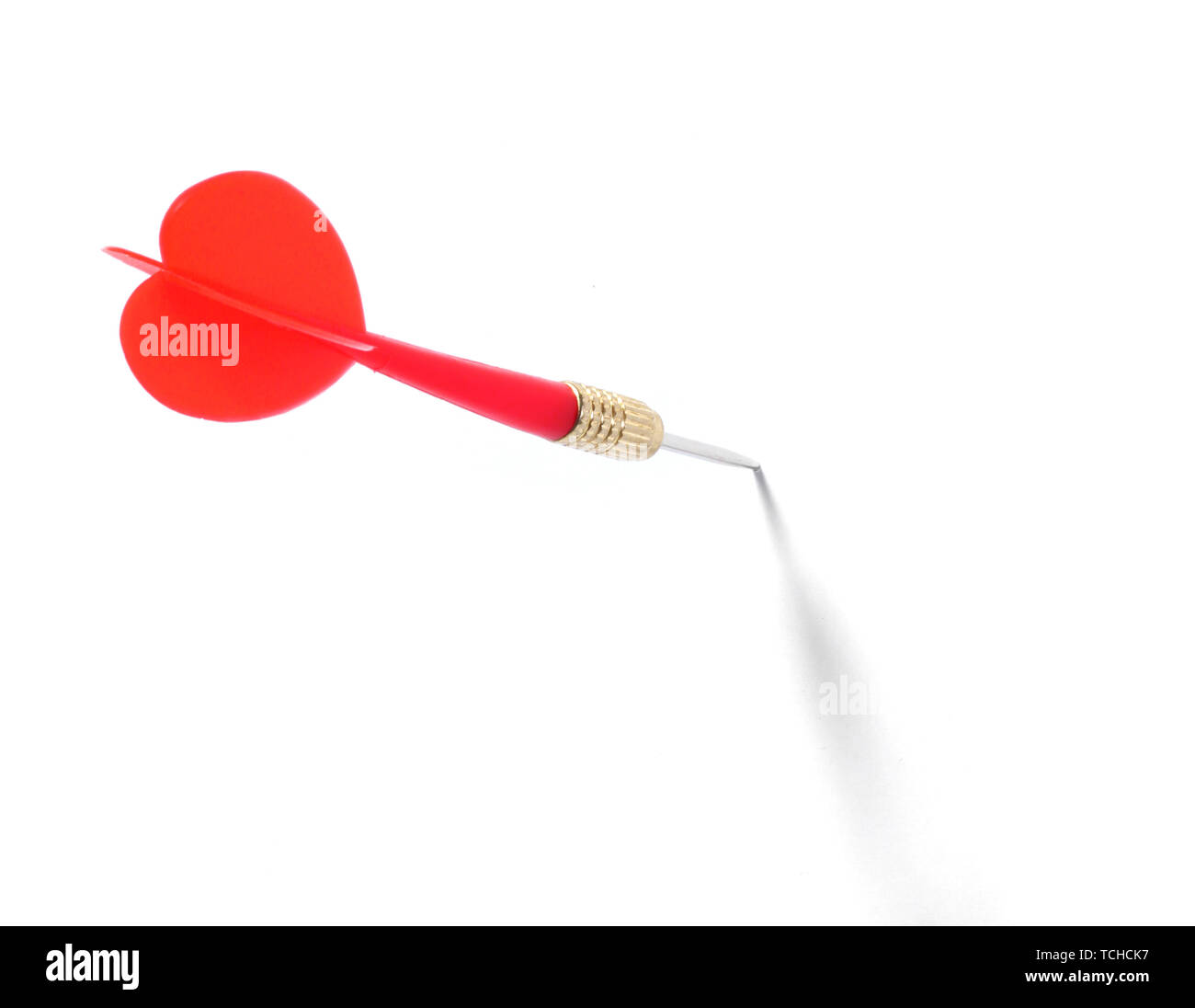 dart isolated on white Stock Photo - Alamy
