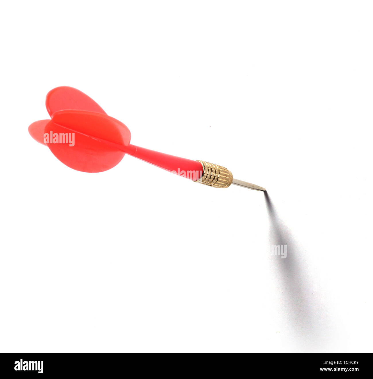 dart isolated on white Stock Photo - Alamy