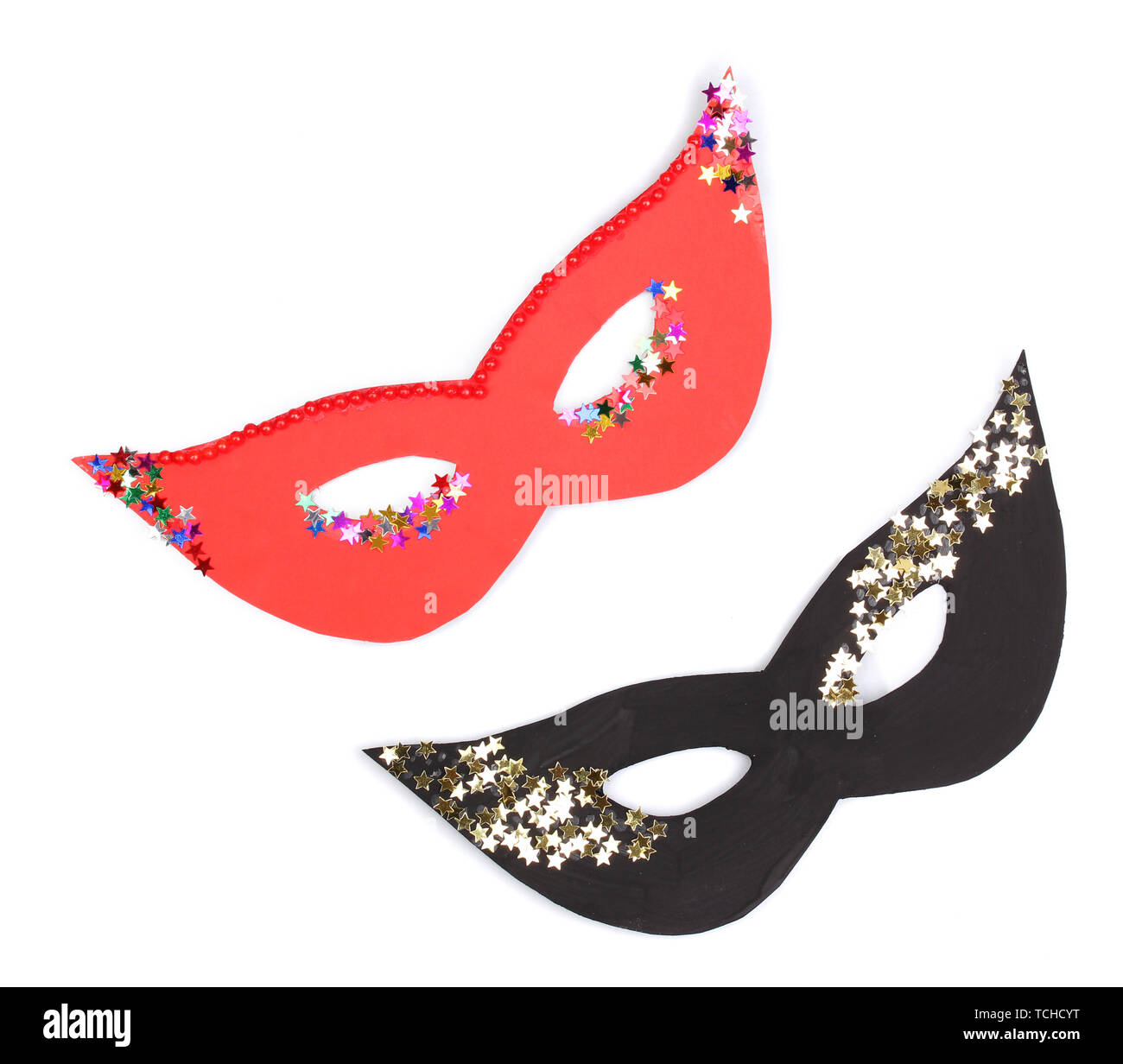 Children carnival masks Cut Out Stock Images & Pictures - Alamy