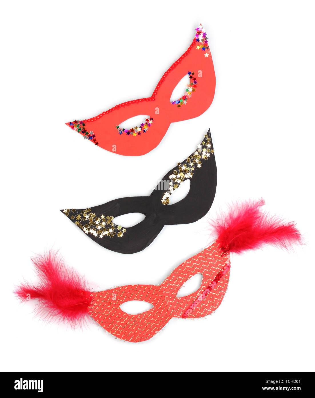 Color mask isolated on white Stock Photo - Alamy