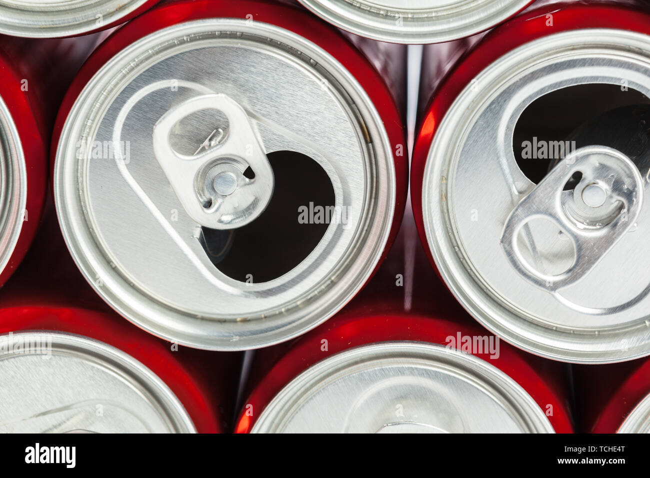 Empty recycle cans Stock Photo - Alamy