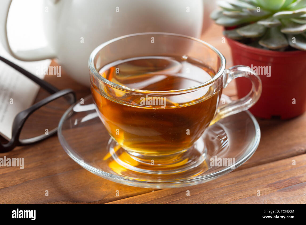 Cup of morning tea Stock Photo - Alamy