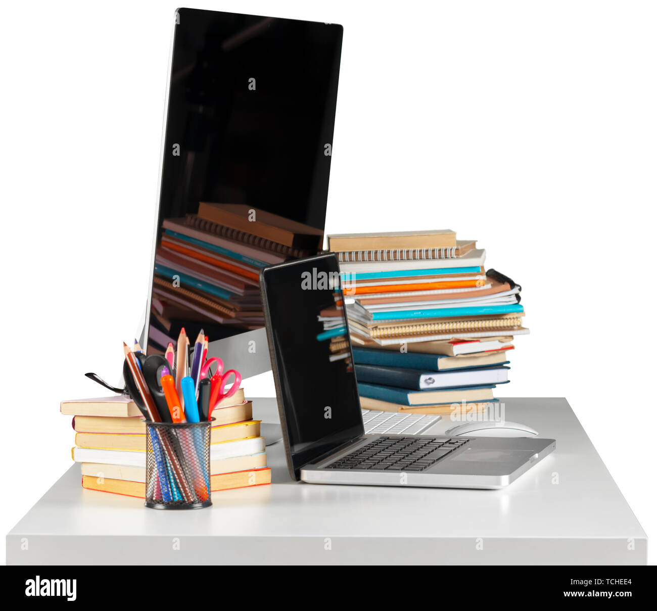 Business Technologies. Workplace Stock Photo - Alamy