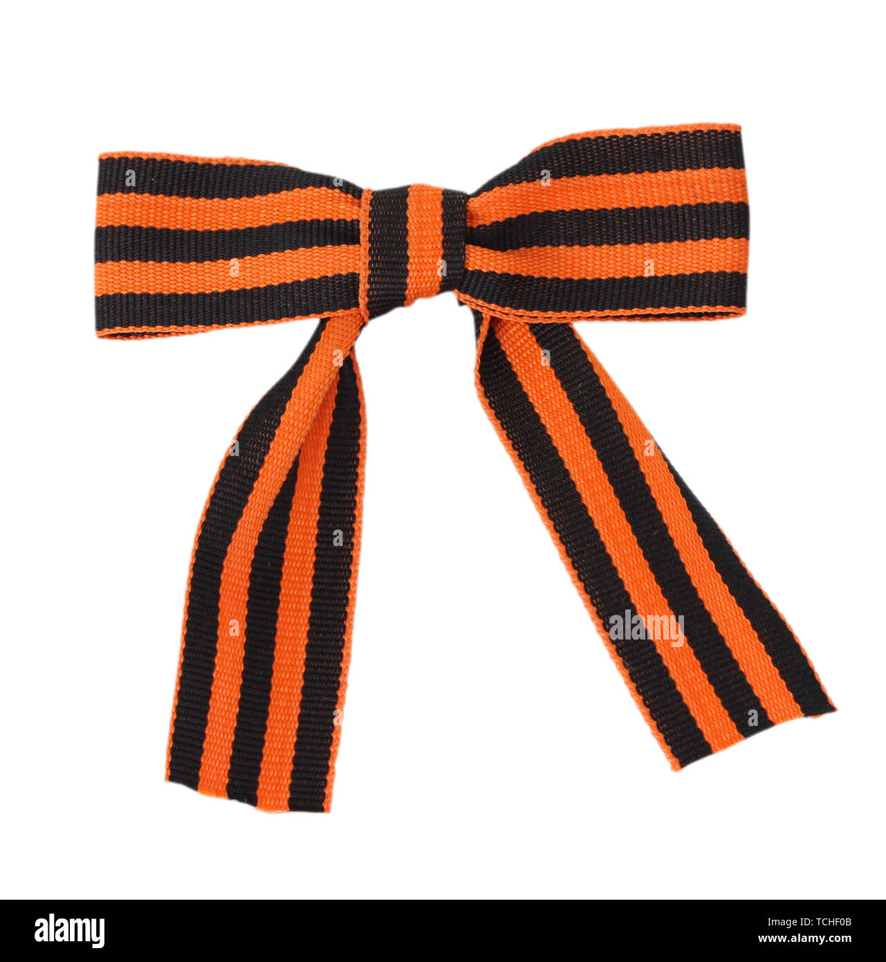 St. George ribbon isolated on white Stock Photo - Alamy