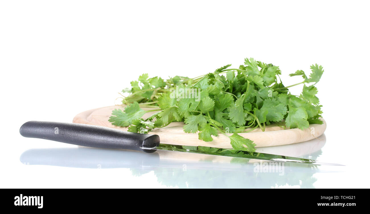 Cutting coriander plant hi-res stock photography and images - Alamy