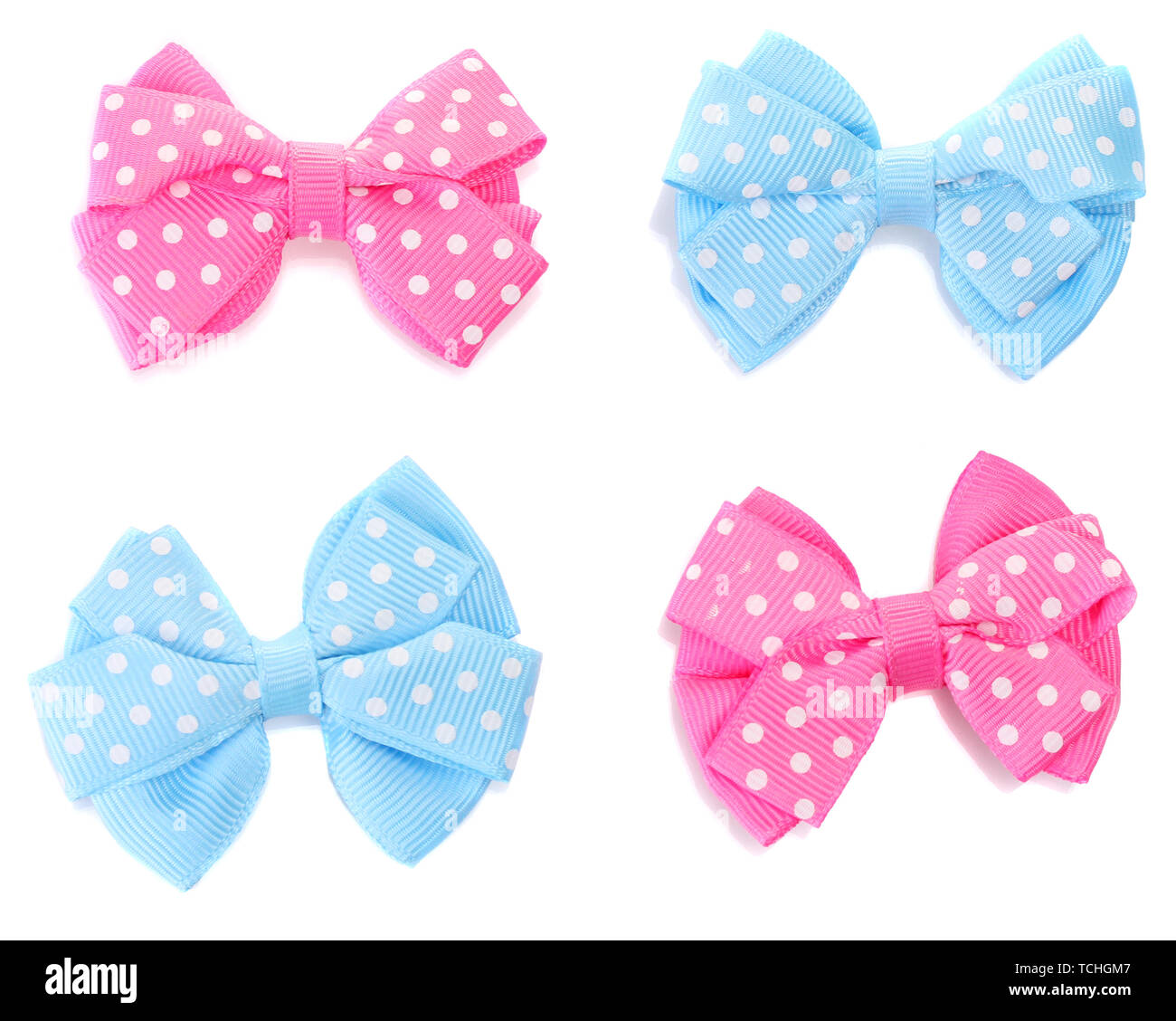 beautiful bows isolated on white Stock Photo - Alamy