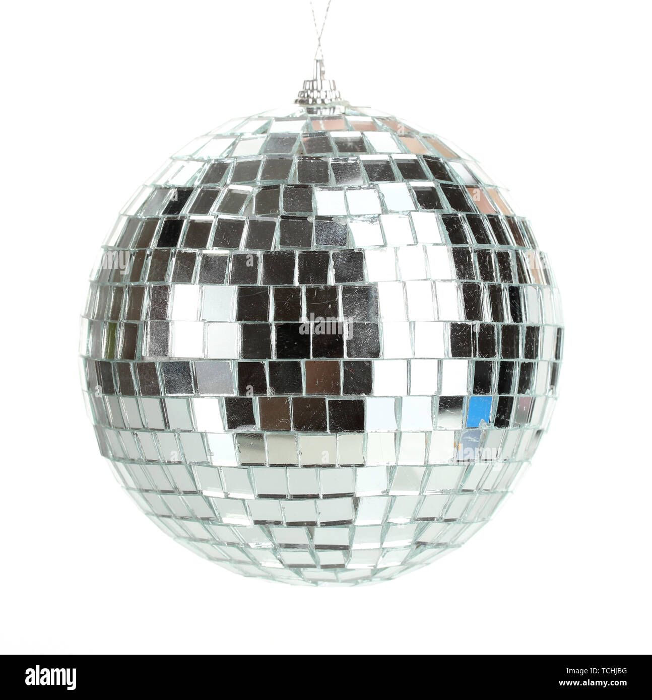 disco ball isolated on white Stock Photo - Alamy