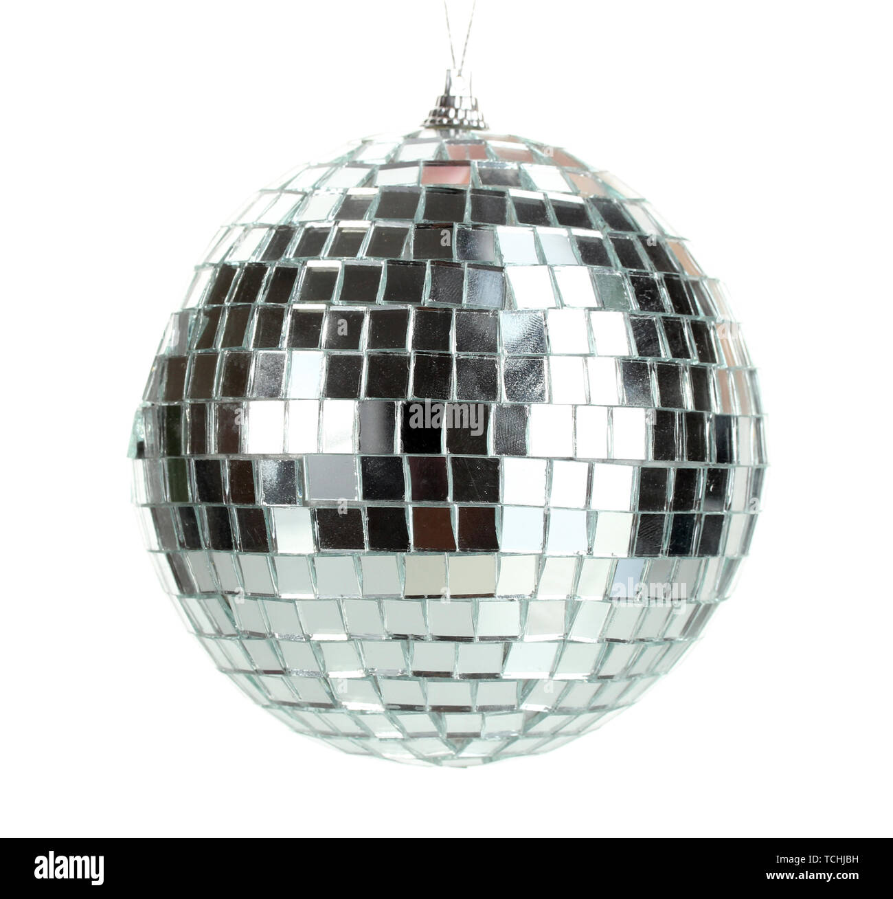 disco ball isolated on white Stock Photo - Alamy