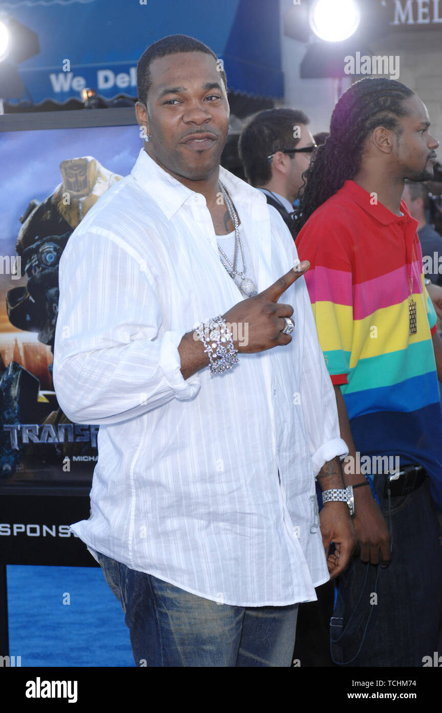 LOS ANGELES, CA. June 28, 2007: Busta Rhymes at the Los Angeles ...