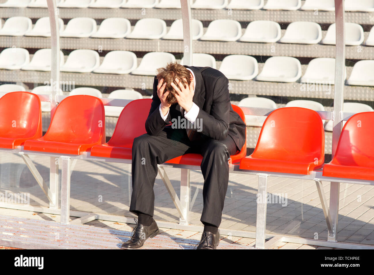 Coach frustrated hi-res stock photography and images - Alamy