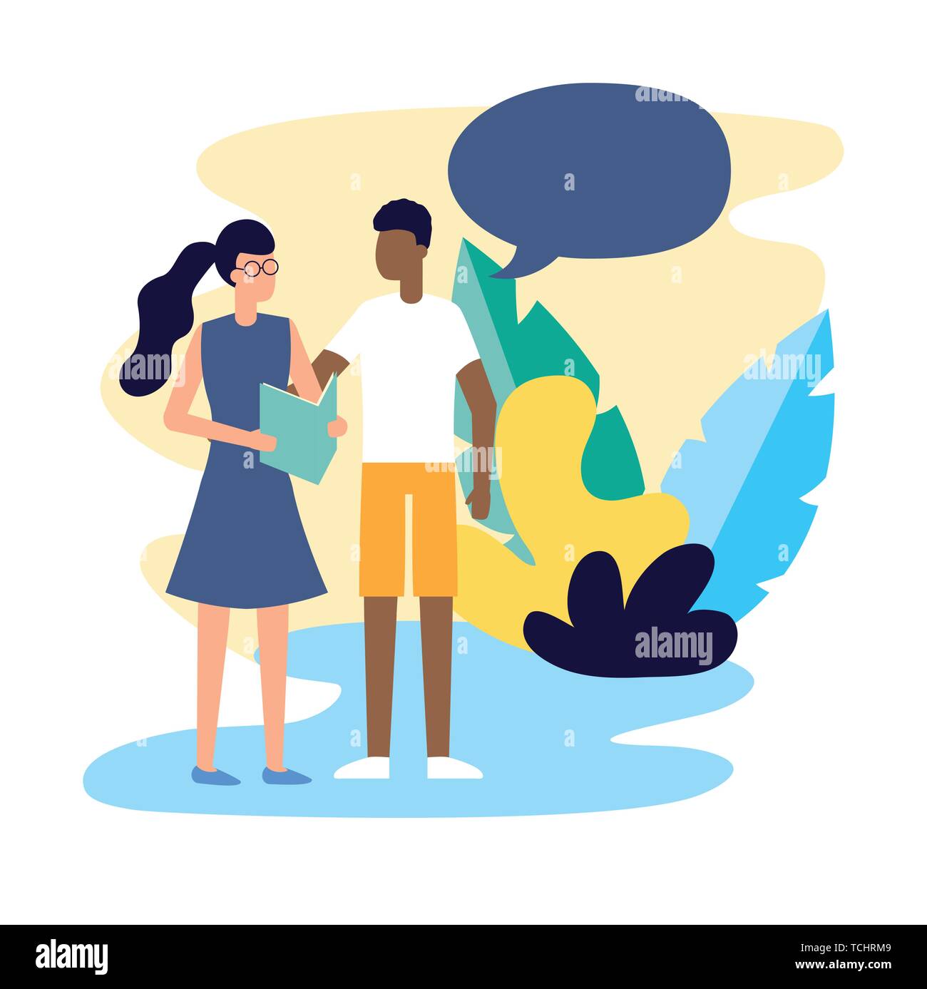 people talking bubble Stock Vector Image & Art - Alamy