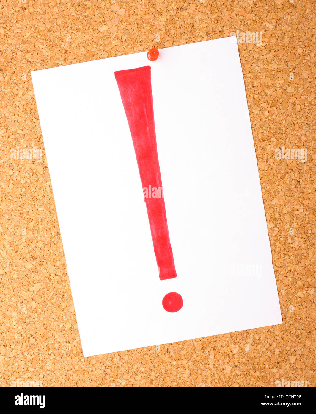 Note of exclamation hi-res stock photography and images - Alamy