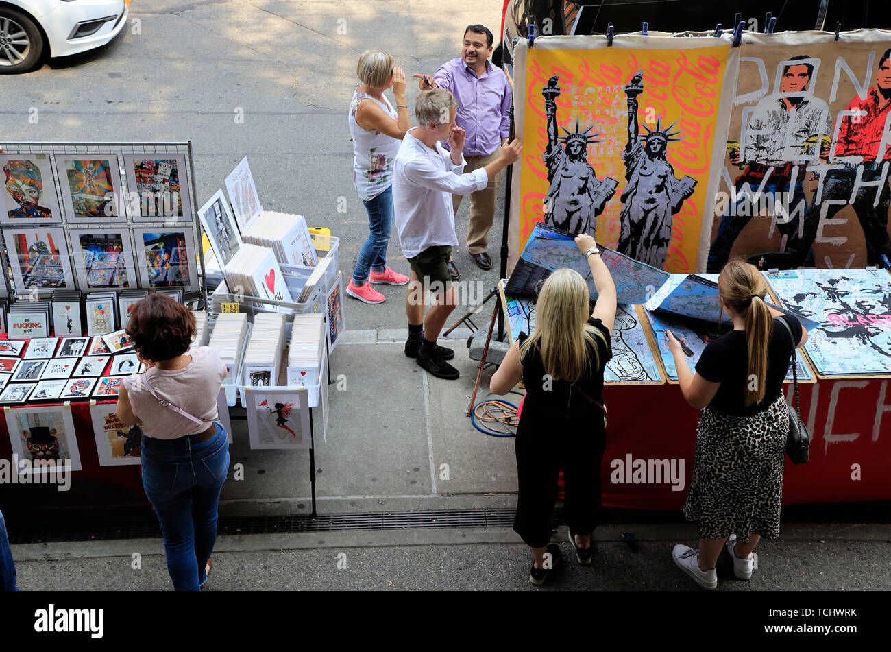 Street Vendors Manhattan New York High Resolution Stock Photography and ...
