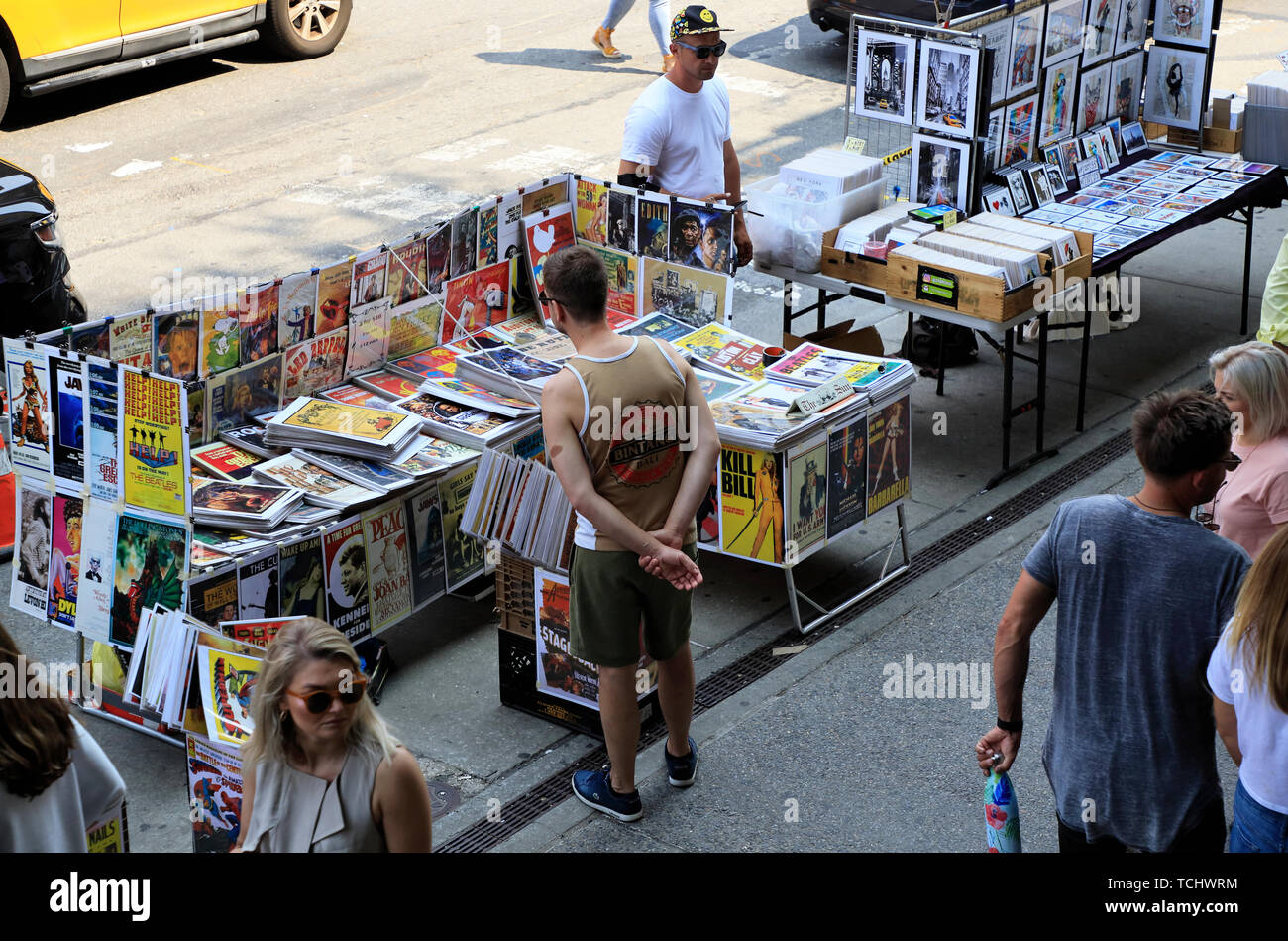 Street Vendors Manhattan New York High Resolution Stock Photography and ...