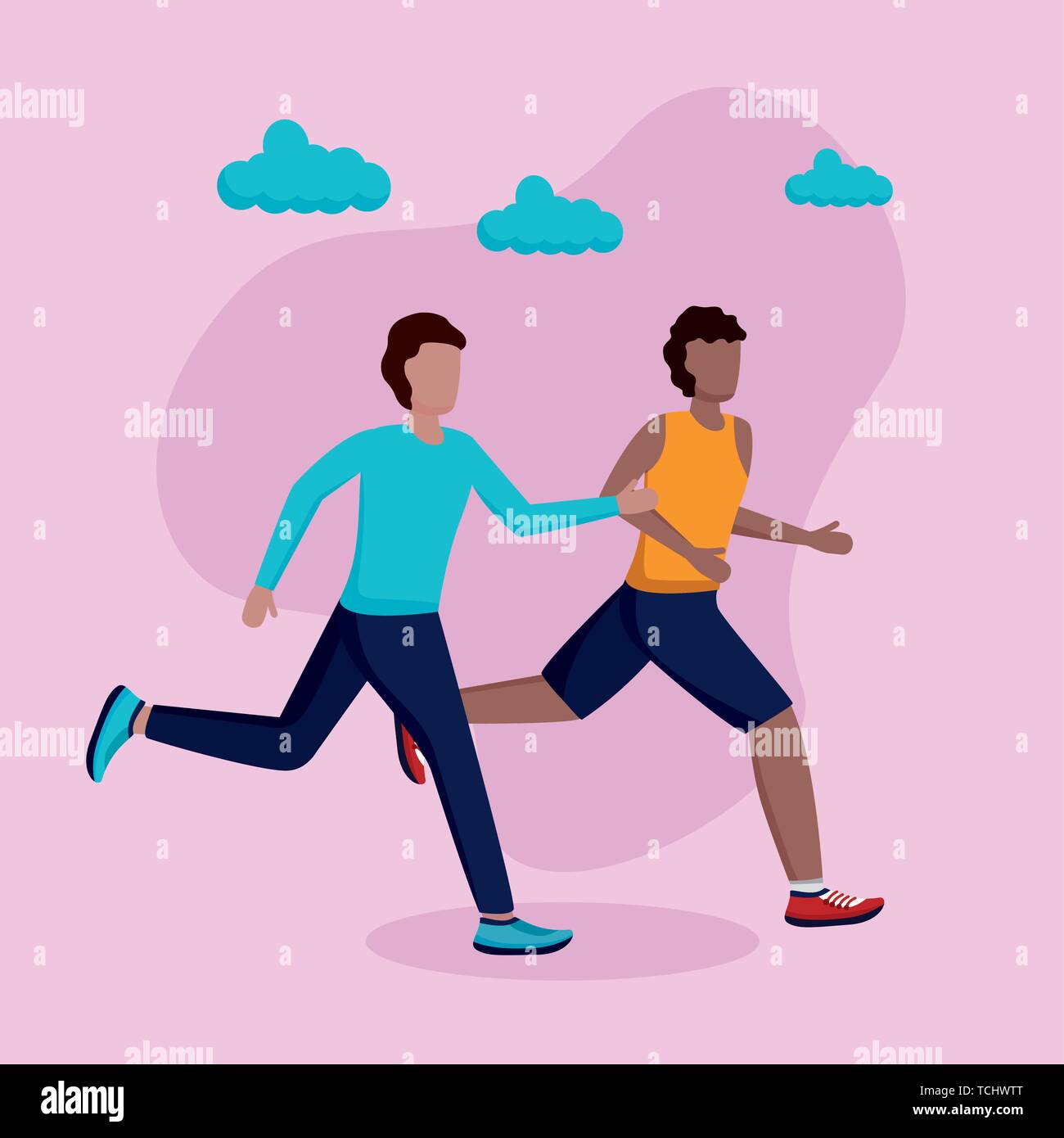people running activity Stock Vector Image & Art - Alamy