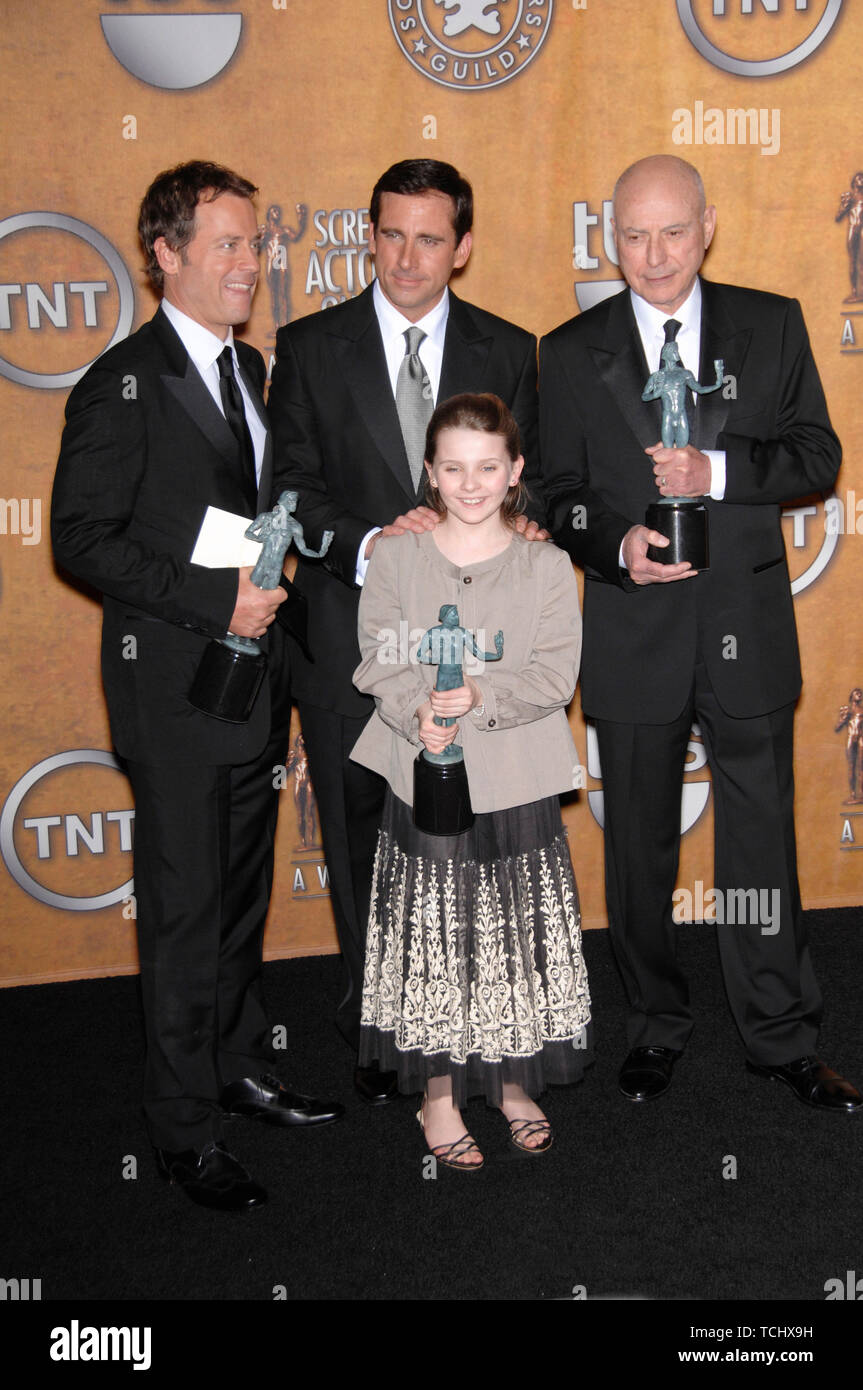 LOS ANGELES, CA. January 28, 2007: Little Miss Sunshine stars ABIGAIL ...