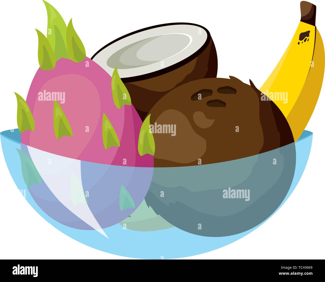 tropical fruits design Stock Vector Image & Art - Alamy