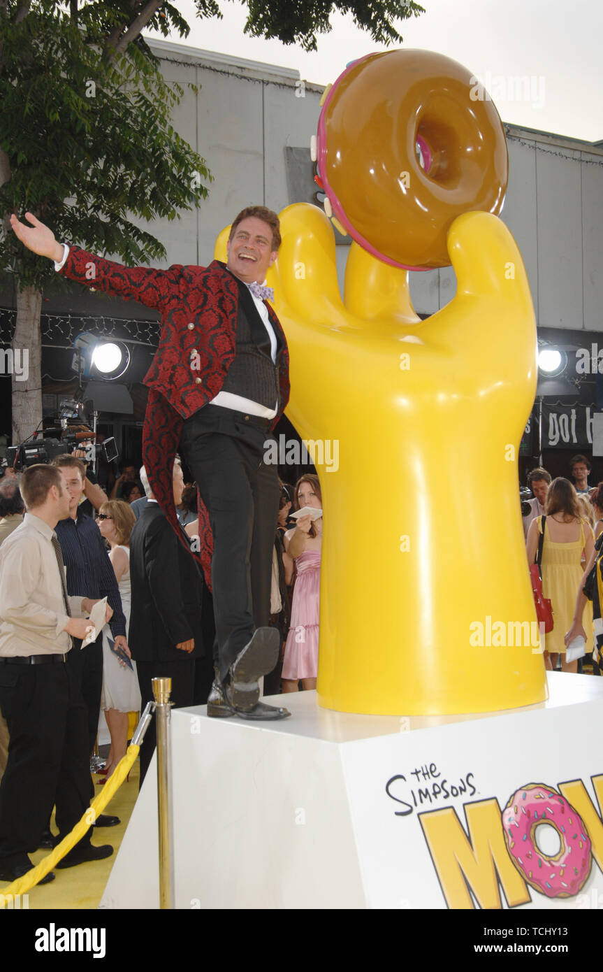 LOS ANGELES, CA. July 25, 2007: Director David Silverman at the world ...