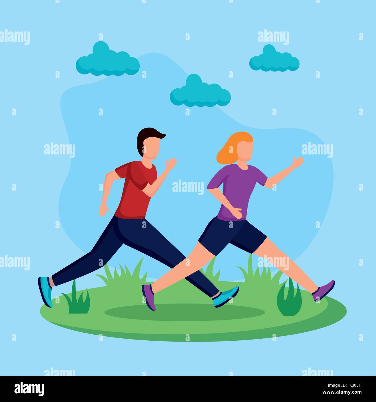 people running activity Stock Vector Image & Art - Alamy
