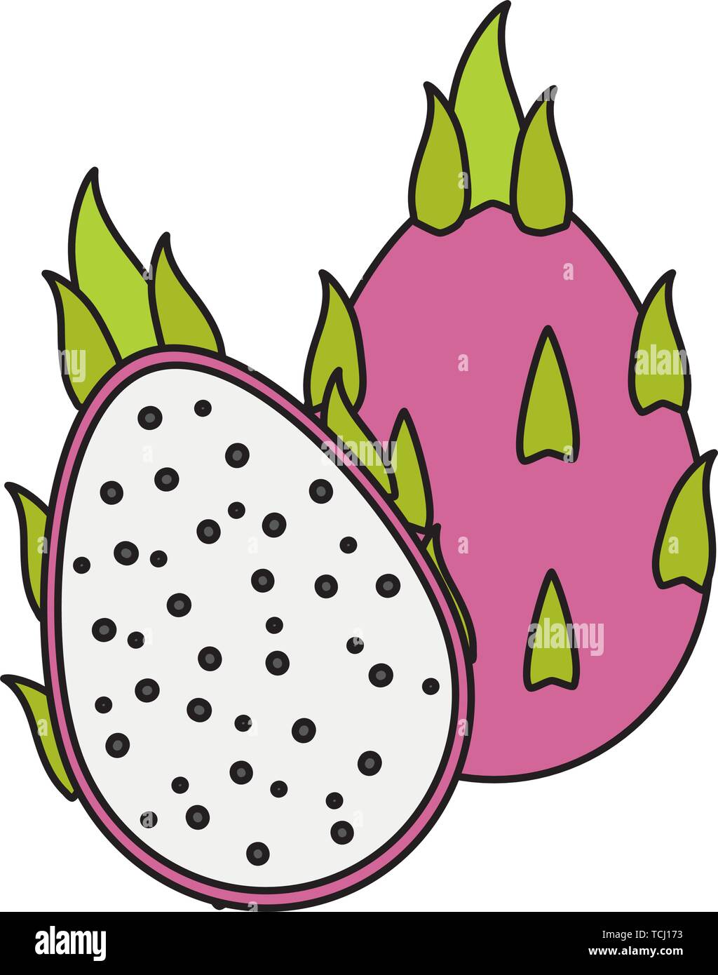 Still life fruits ripe Stock Vector Images - Alamy