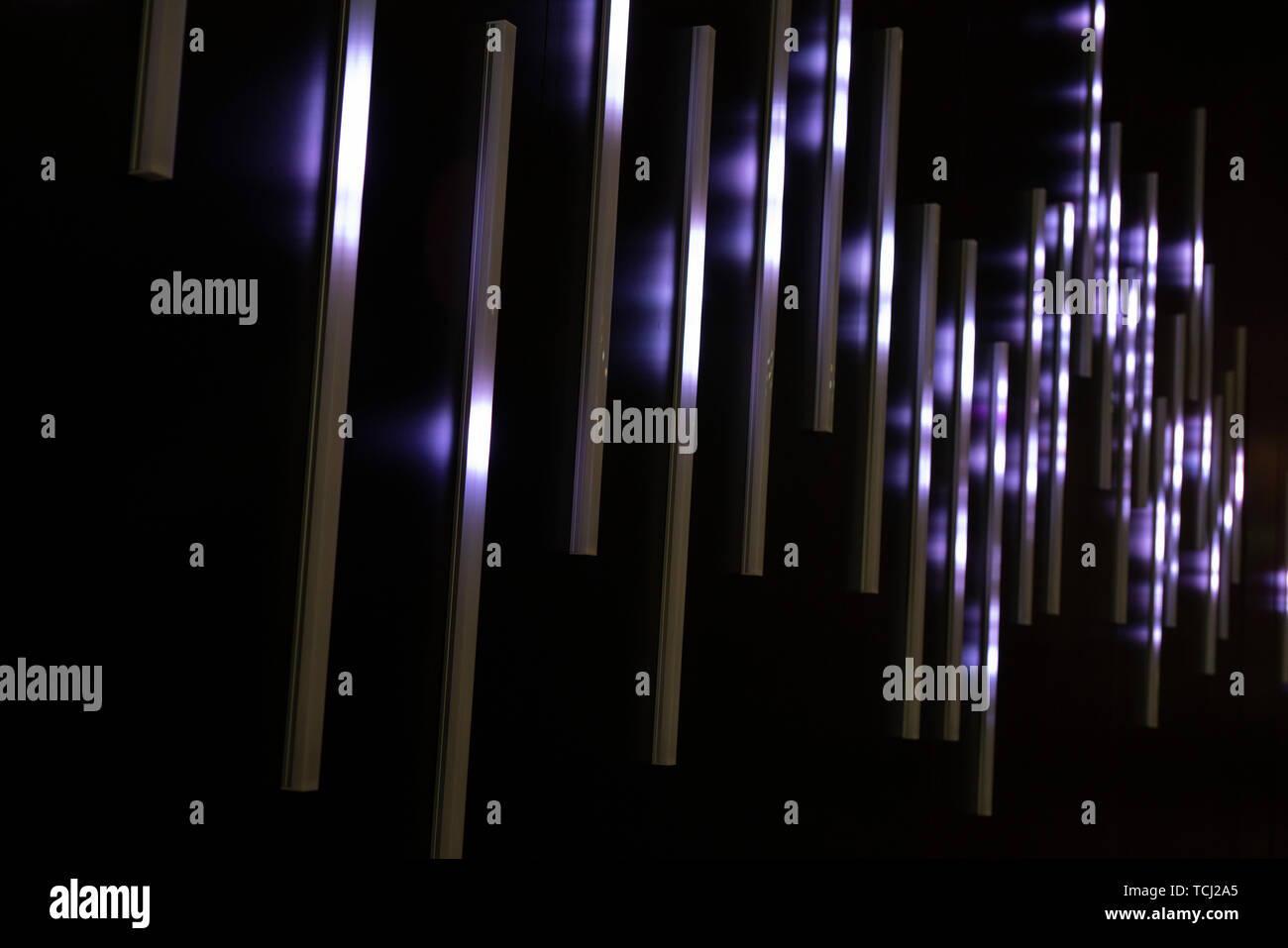 Lights reflects on the wall Stock Photo - Alamy