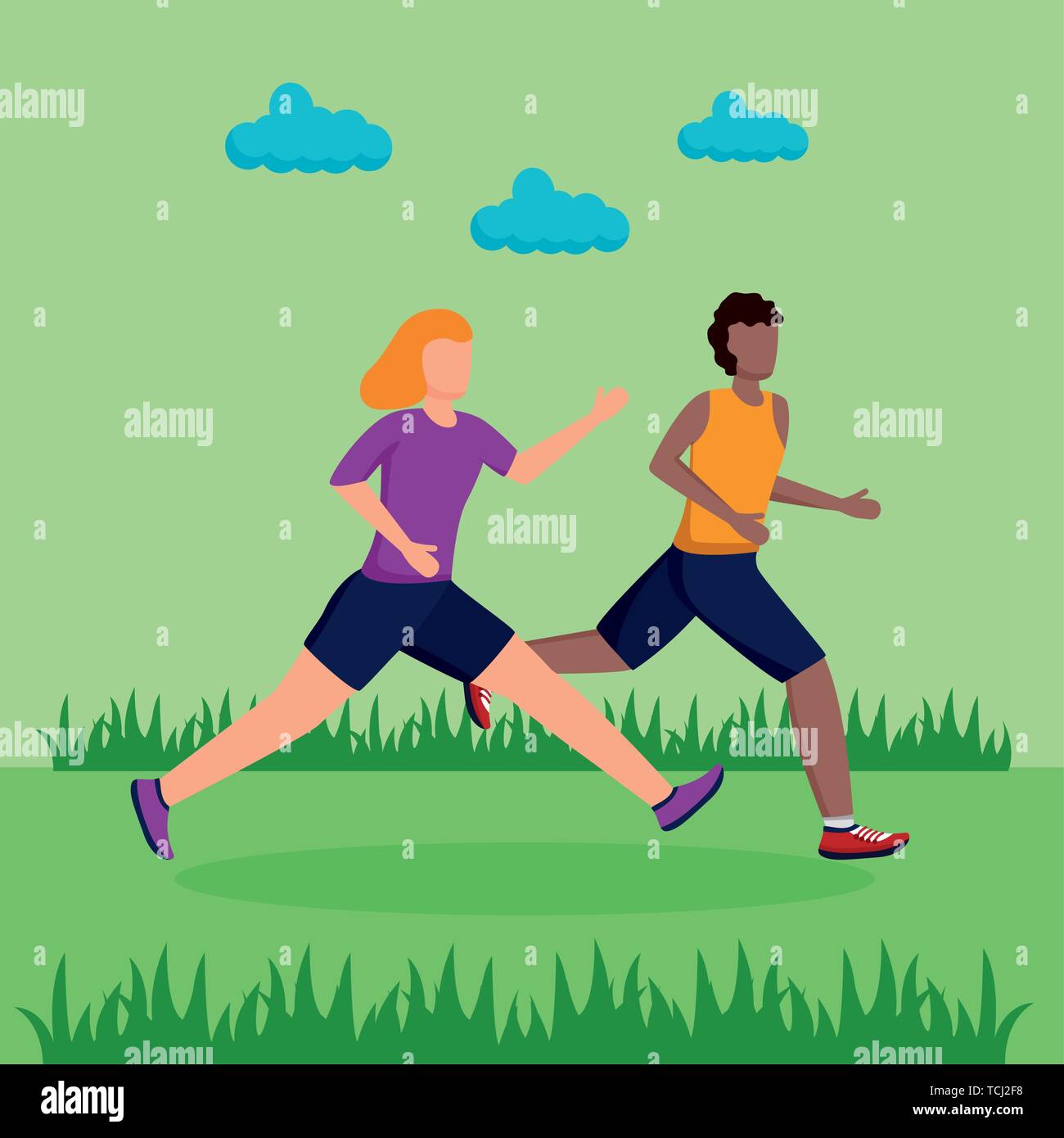people running activity Stock Vector Image & Art - Alamy